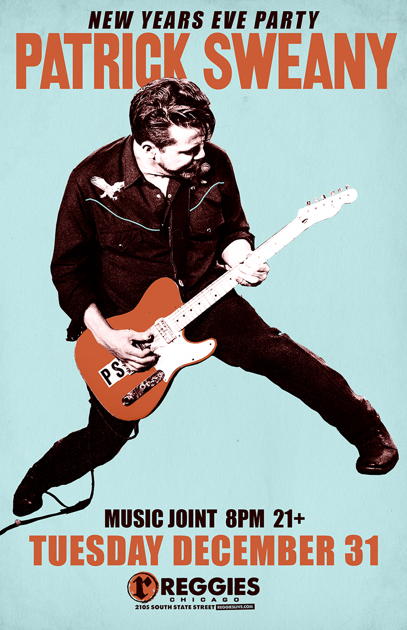 New Years Eve with Patrick Sweany - Reggies Chicago