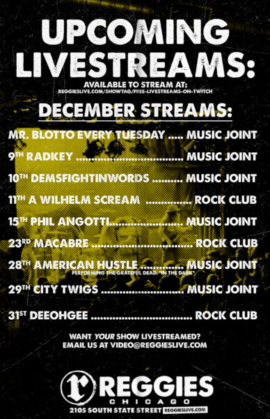 Shows - Reggies Chicago