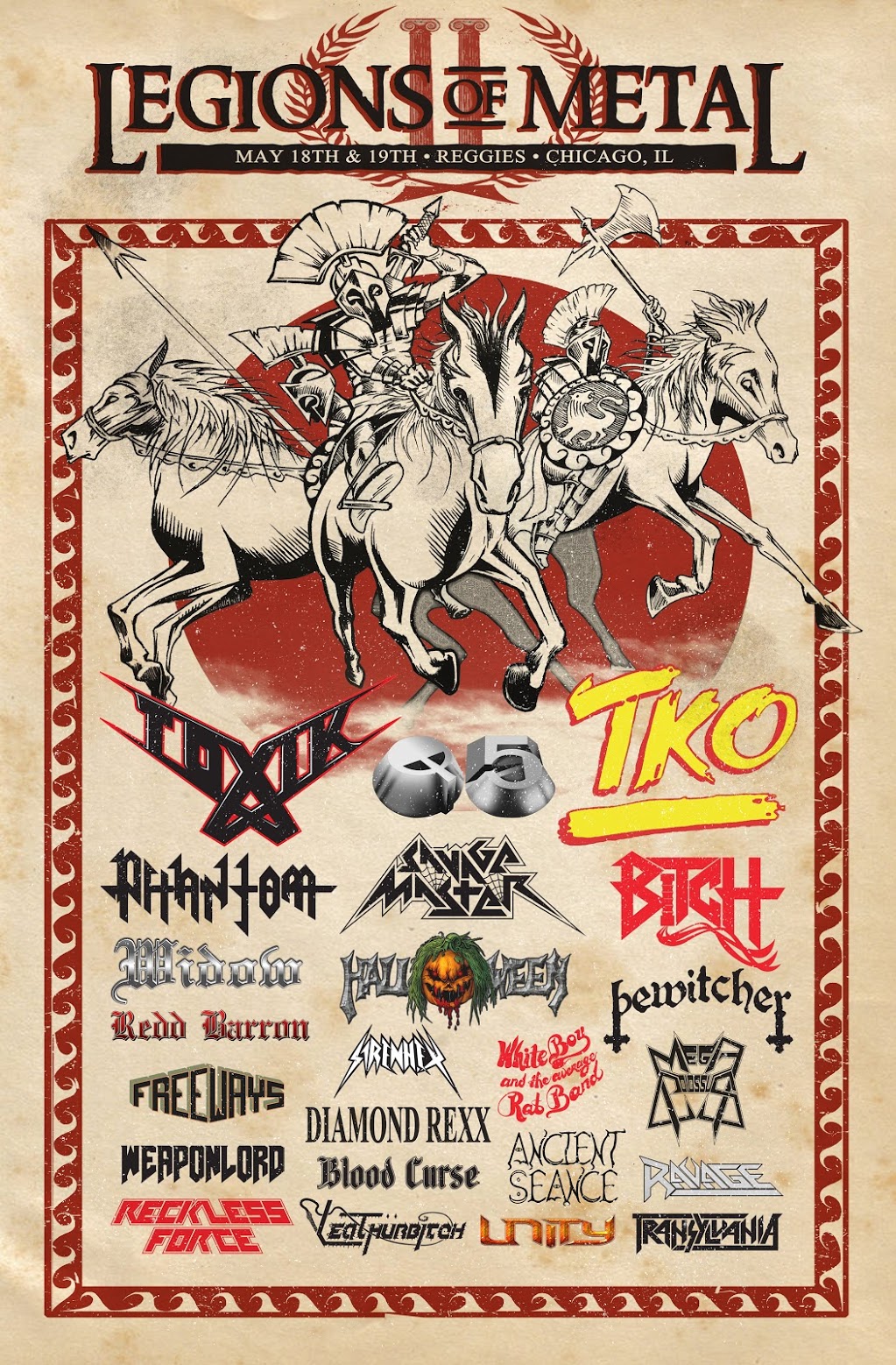 Legions of Metal Fest 2018 - Reggies Chicago Legions of Metal Fest 2018 - Reggies Chicago