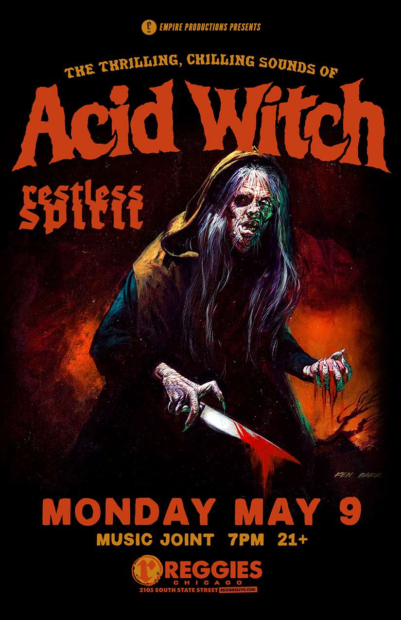 ACID WITCH, RESTLESS SPIRIT, BLUNT, THE WATERFALL KING - theCMF.com